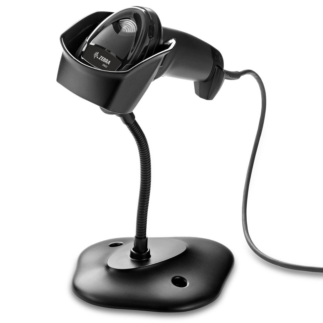 Zebra DS2208-Series SR Corded Handheld Standard Range Imager Kit with Stand and Shielded USB Cable