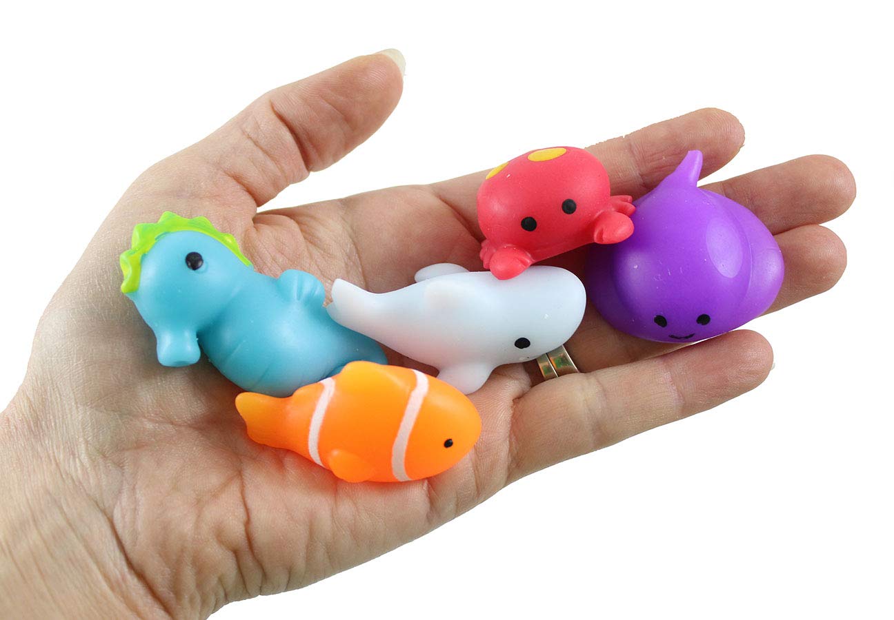 Mua Set of 12 Ocean Sea Animal Mochi Squishy - Adorable Cute Kawaii ...