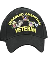 Amazon.com: DAV Cap Disabled American Veteran Baseball Cap Black Hat ...