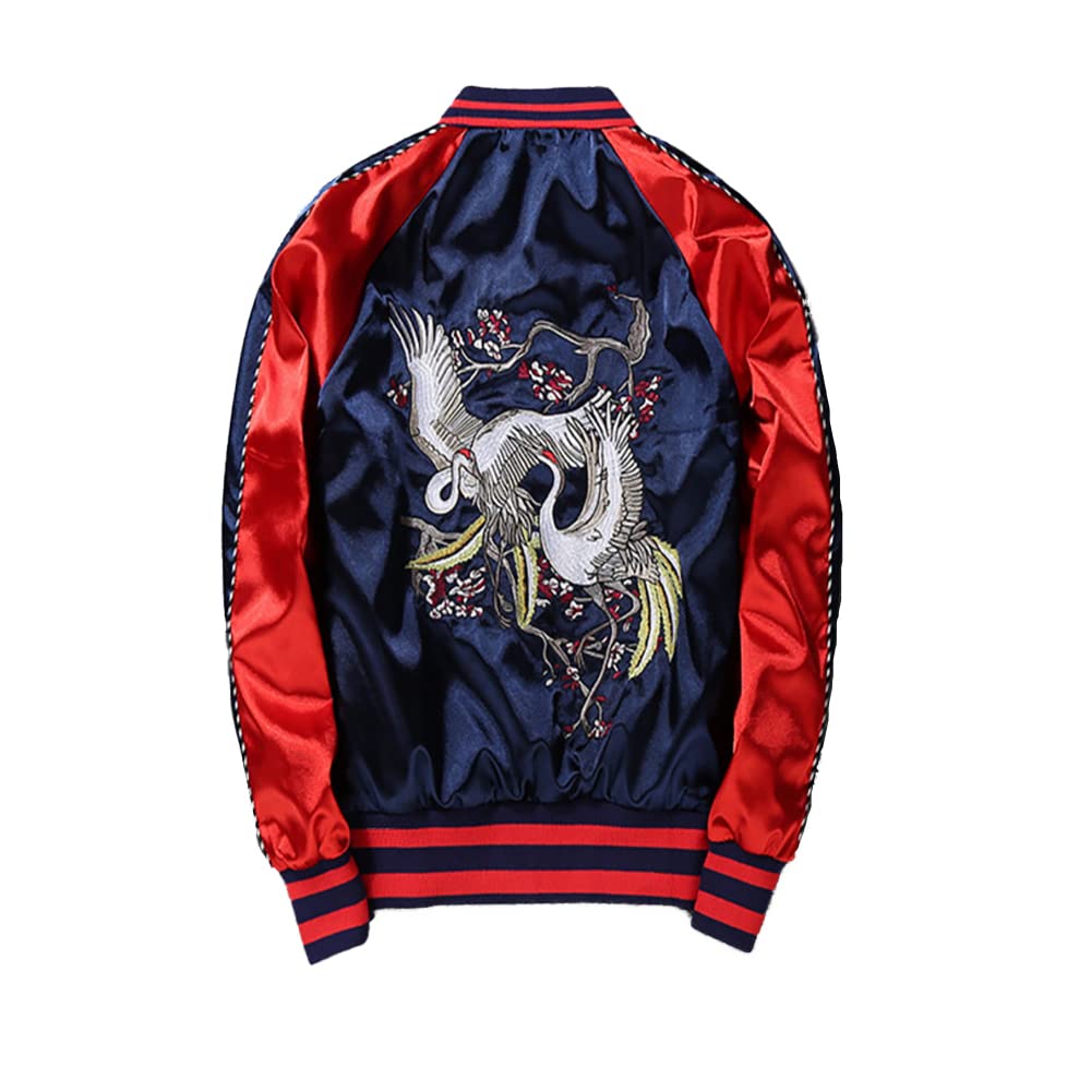Mua URSFUR Unisex Jacket, Sukajan, Japanese Pattern, Satin, Yokosuka ...