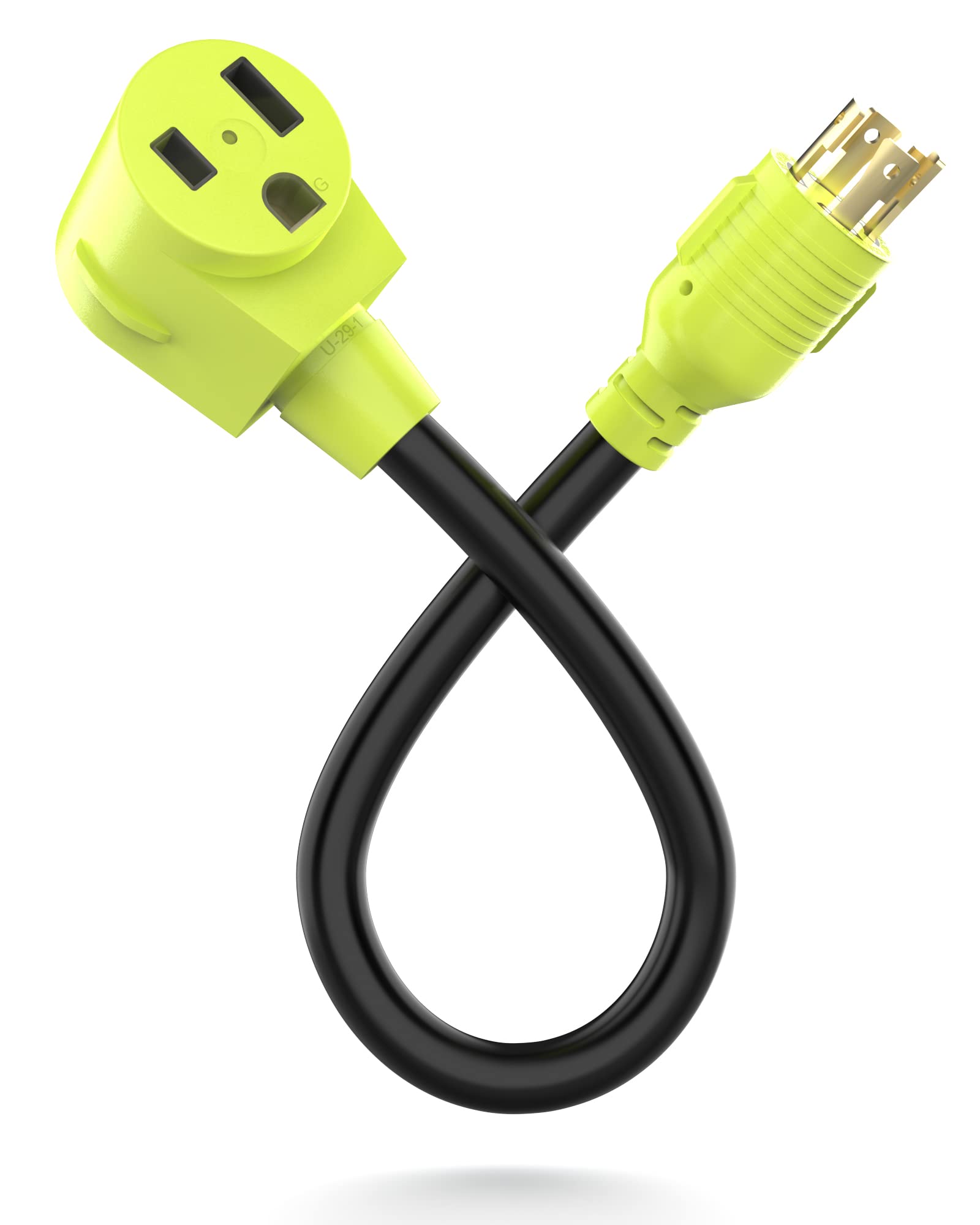 Welder Plug Adapter Cord ETL Listed, NEMA L14-30P Male to 6-50R Female ...