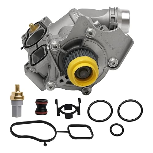 Replacement Aluminum Water Pump Assembly - Compatible with Audi and ...