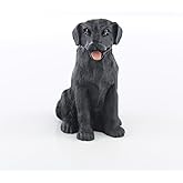 Amazon.com: Little Critterz Shadow Black Lab Miniature Porcelain ...