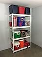 Amazon.com: SafeRacks Freestanding Shelf | Steel Shelving Unit | 2'D x ...