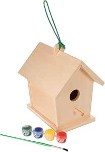 Amazon.com: Toysmith Build and Paint a Birdhouse : Toys & Games