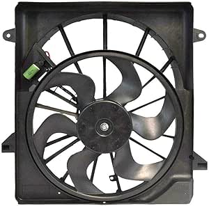 Amazon.com: For Jeep Liberty Radiator Fan Assembly 2008 2009 2010 2011 ...