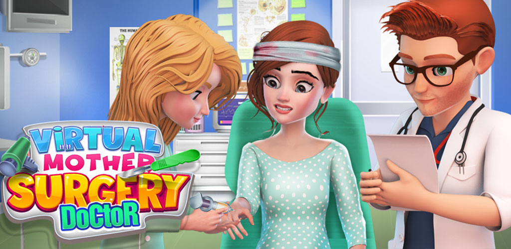 Virtual Mother Surgery Hospital: ER Emergency Doctor Game for Kids ...