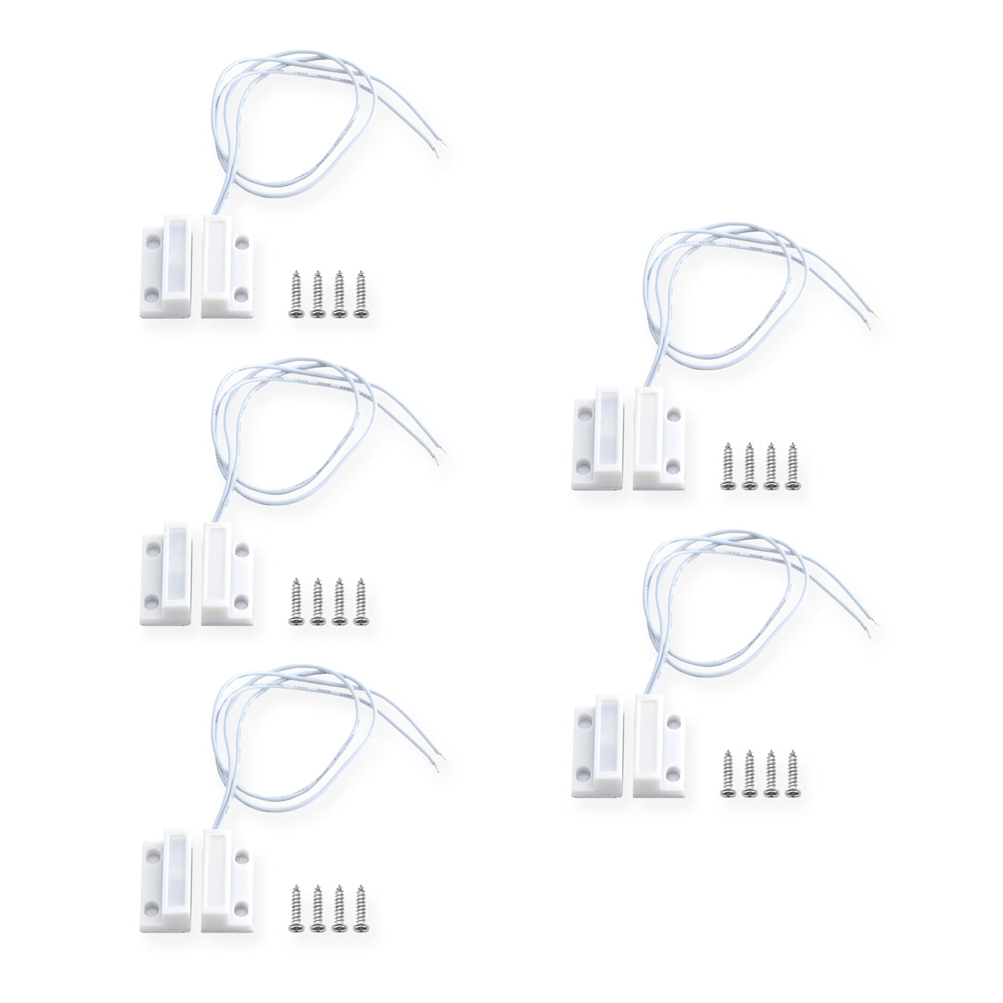 VictorsHome Magnetic Reed Switch NO Surface Mount Wired Door Window ...