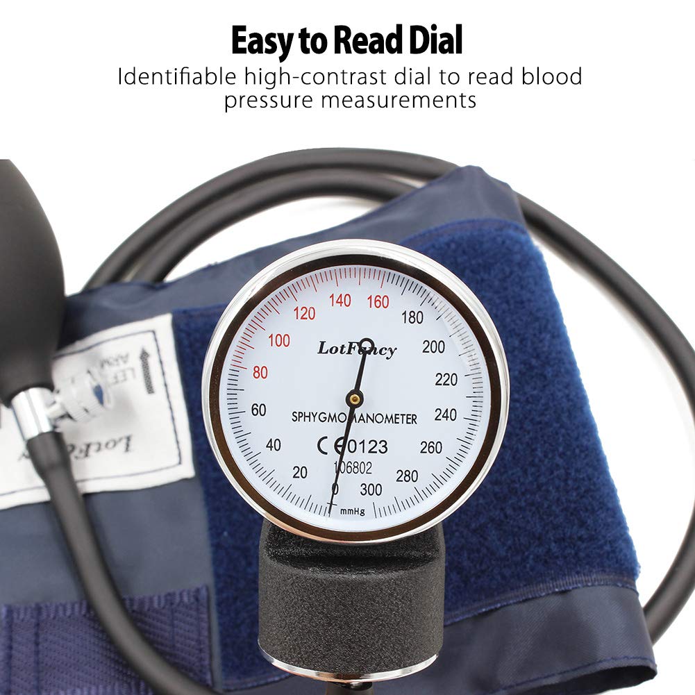 Mua LotFancy Aneroid Sphygmomanometer with Stethoscope Kit ...