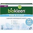 Amazon.com: Biokleen Laundry Detergent Sheets - Dye & Fragrance Free ...