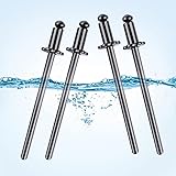 Amazon.com: 2PCS GM NOS Dash Rosette Rivets Stainless Steel Compatible ...