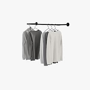 Amazon.com: pamo Clothes Rail Industrial loft Design - FINN - Clothing ...