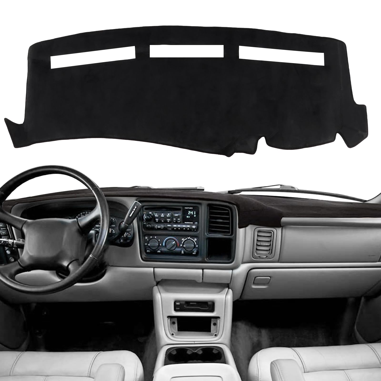 SleYuYir Car Dashboard Cover - Dash Mat Dashboard Cover Compatible with ...