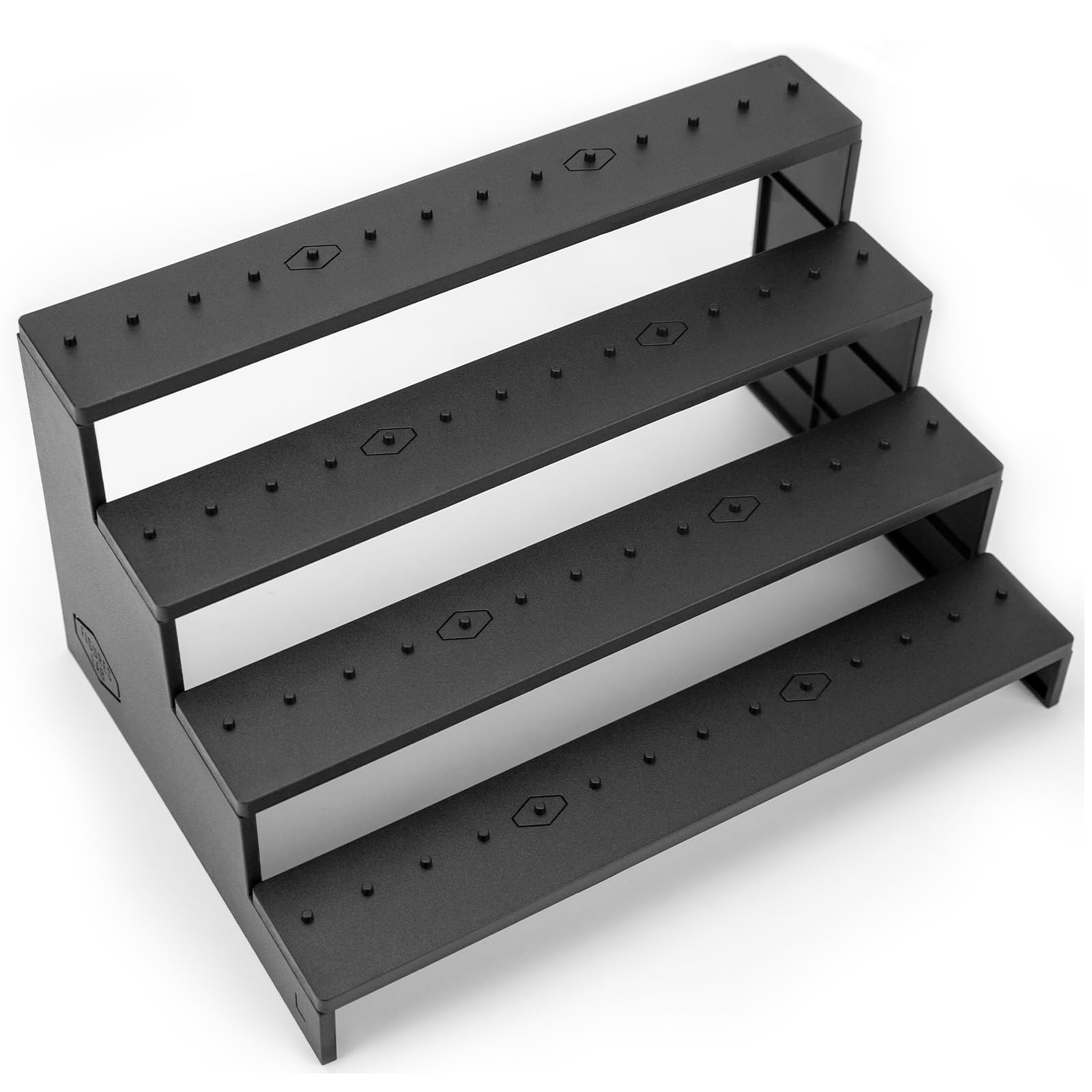 NC EBCO Action Figure Riser Display Shelf,4 Tier Stand Base with PEG ...