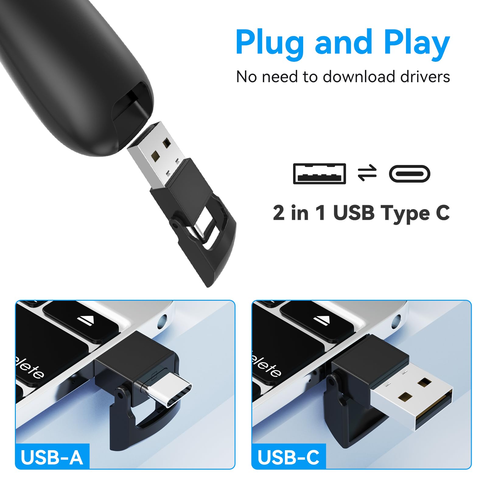 Mua Wireless Presentation Clicker PowerPoint Presenter Remote : USB ...