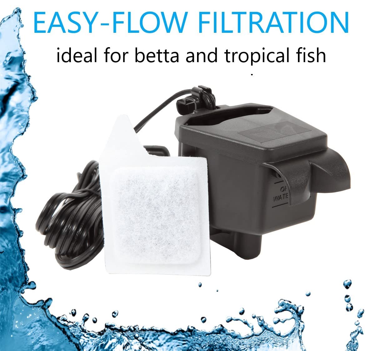 Mua Koller Products AquaView 2-Gallon Plastic 360 Aquarium with Power ...