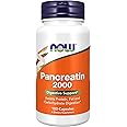 Amazon.com: NOW Supplements, Pancreatin 10X 200 mg with naturally ...
