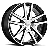 Raceline Wheels 145M Encore Wheel Black W/Machined Finish 15X7"4X100 ...