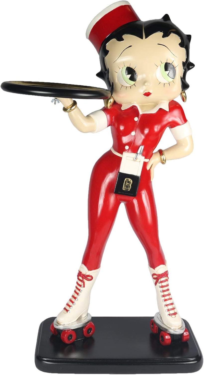 Large Betty Boop Rollerskate Waitress 3ft Collectable Figurine: Amazon ...