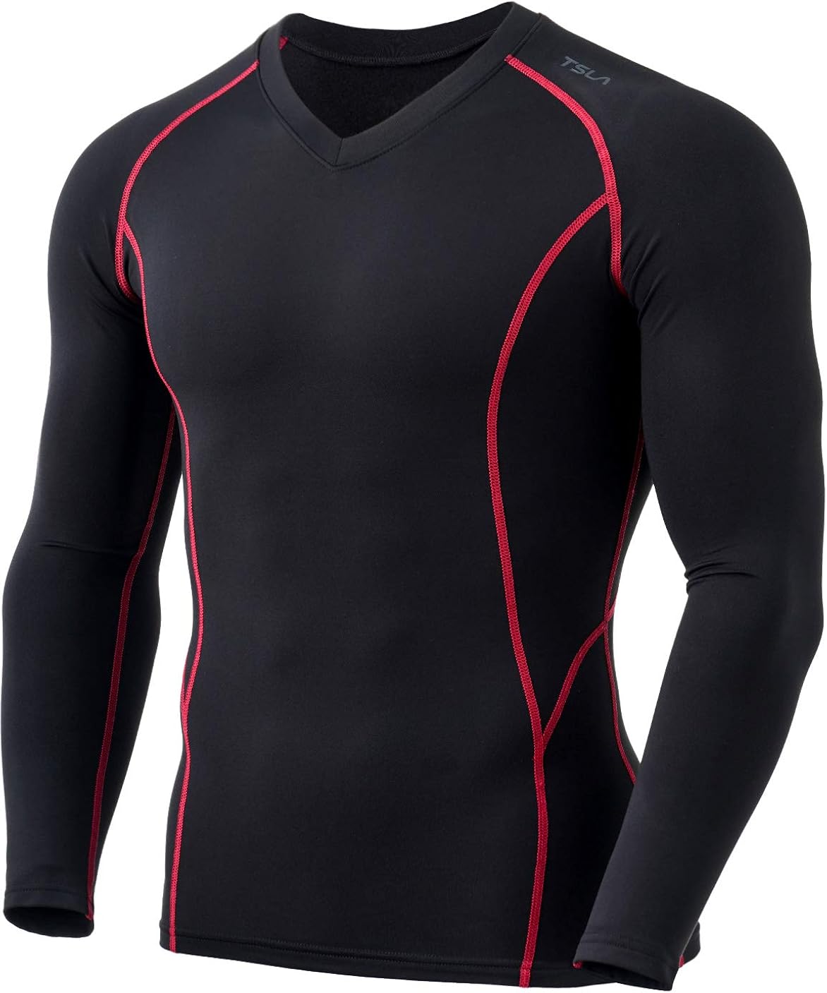 TSLA Men's Thermal Wintergear Compression Baselayer Long Sleeve Top ...