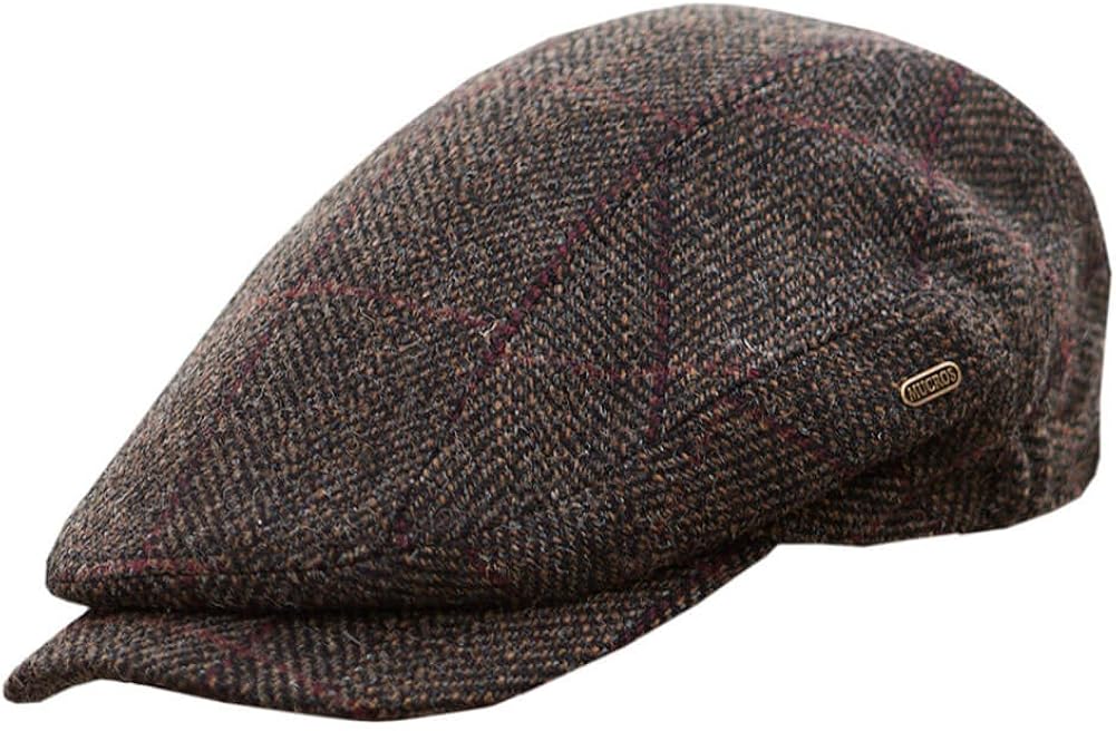 Mucros Weavers Men's Irish Kerry Flat Cap 100% Wool Made in Ireland ...