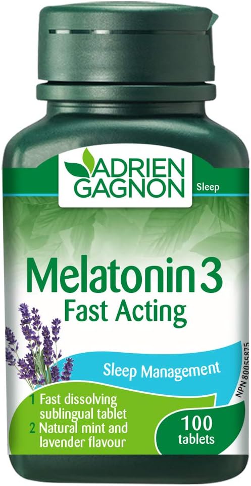 Amazon.com: Adrien Gagnon - Melatonin 3 mg, Extra-Strength Fast Acting ...