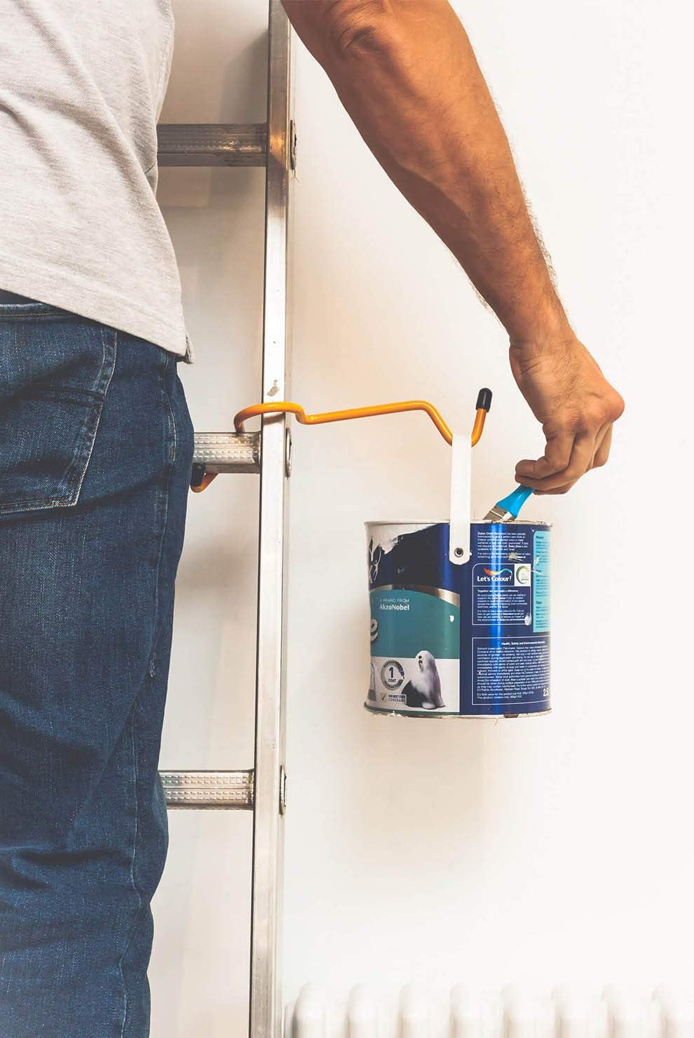 Ladder Handy Ladder Bucket Hooks Premium Ladder Accessory 12Kg Total ...