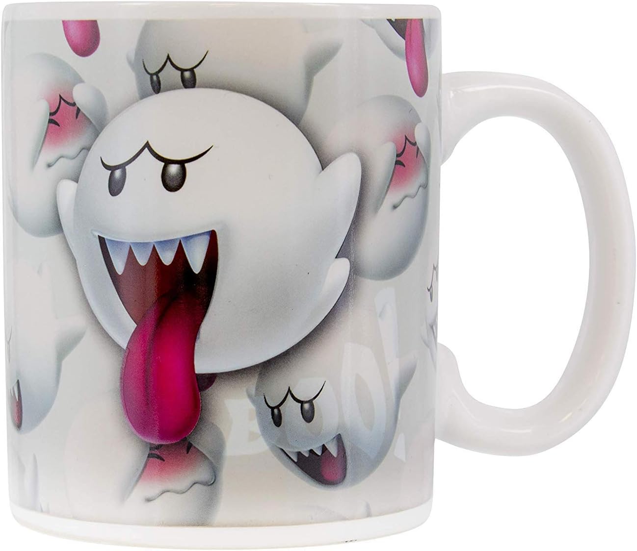 Paladone Boo Ghost Heat Change Super Mario Nintendo 300ml Mug, Standard ...