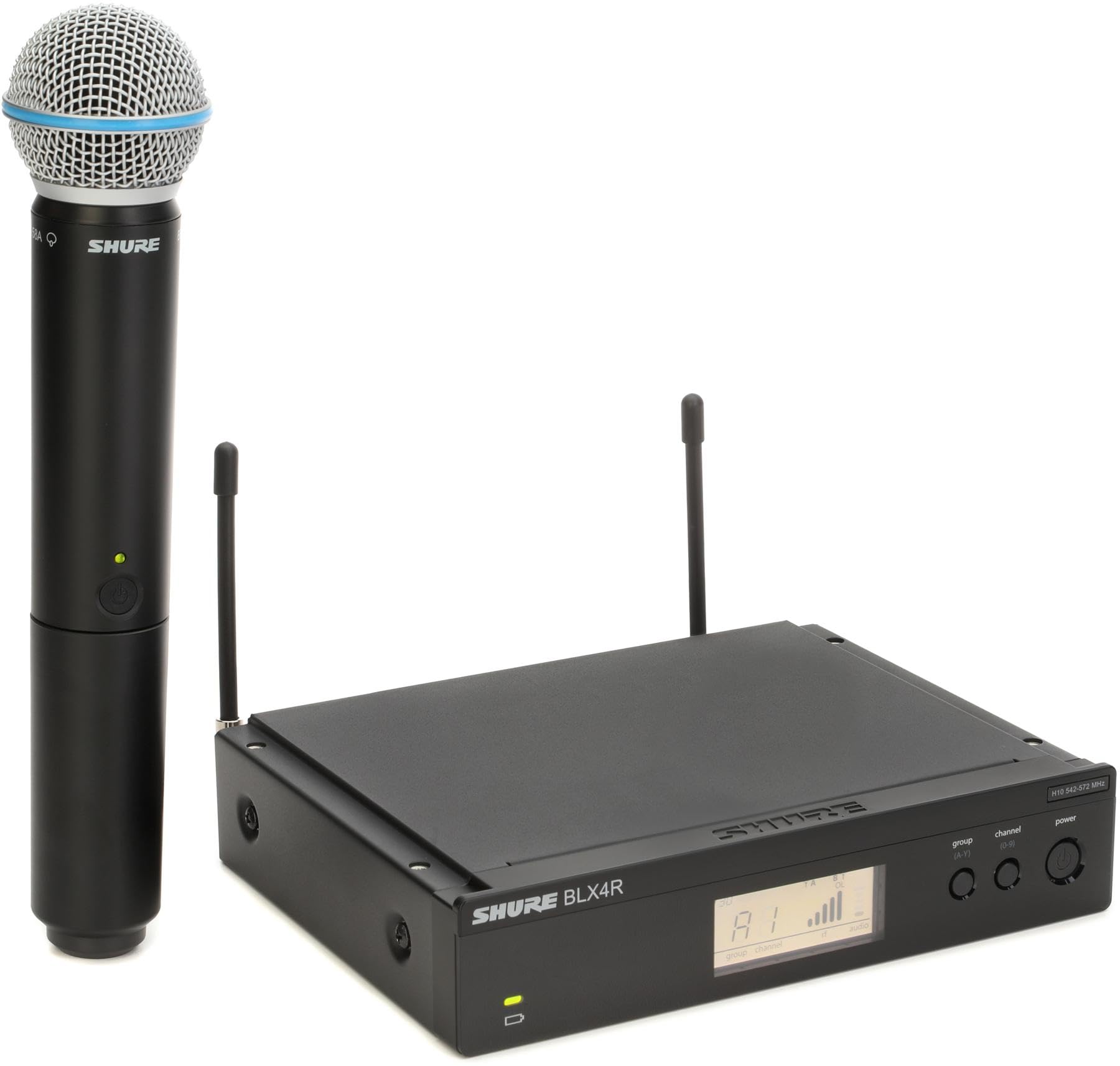 Mua BLX24R/B58 UHF Wireless Microphone System - Perfect for Church, Karaoke, Vocals - 14-Hour ...
