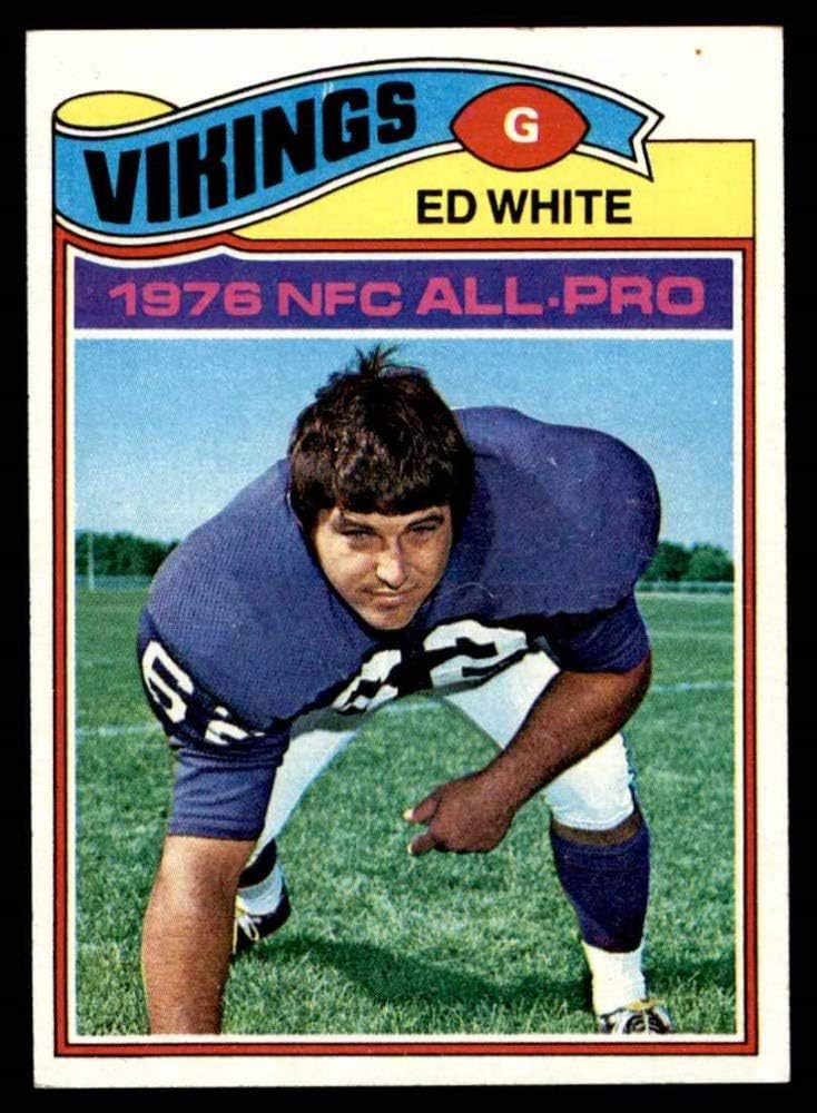 Amazon.com: 1977 Topps # 30 Ed White Minnesota Vikings (Football Card ...