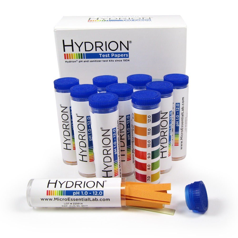 Case Of 10 1 12 PH Range Micro Essential Hydrion 165 1 12 Wide Range PH case-of-10-1-12-ph-range-micro-essential-hydrion-165-1-12-wide-range-ph