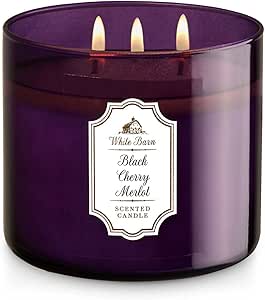 Amazon.com: Bath and Body Works Black Cherry Merlot Scented Candle ...