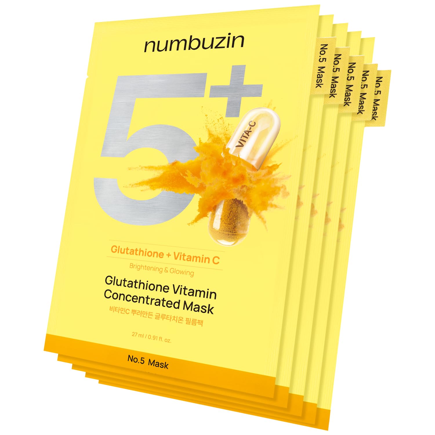 Mua numbuzin No.5 Sheet Mask | Vitamin Spotlight Sheet Mask ...
