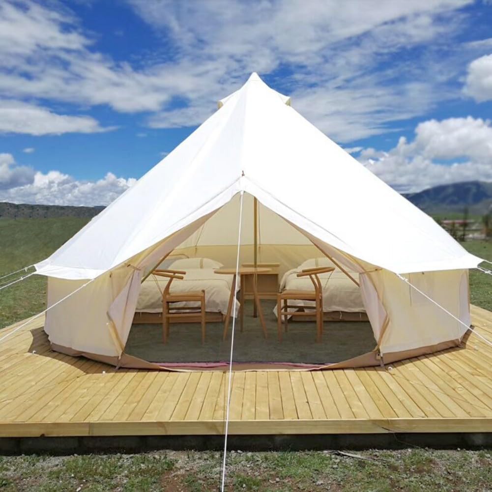 Outdoor Family Camping Safari Glamping Waterproof Luxury 3/4/5/6M Yurt ...