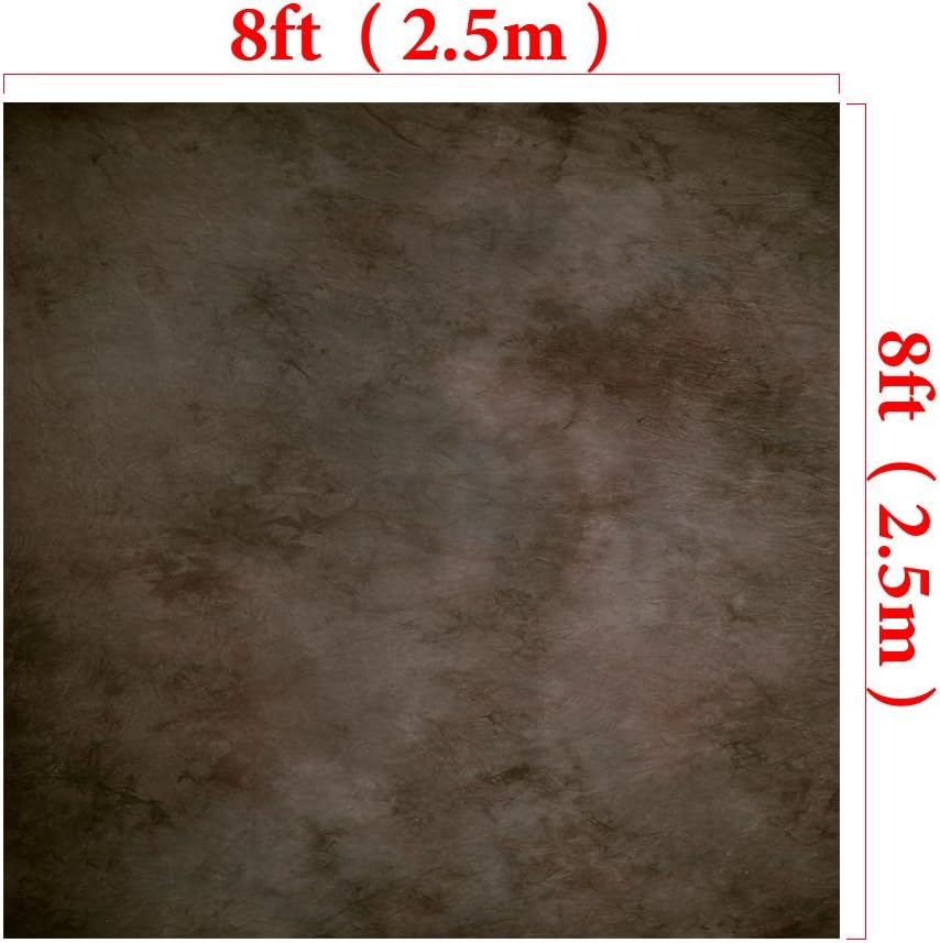 Kate 8×8ft(2.5×2.5m) Retro Art Potrait Backdrop Dark Abstract Grunge ...