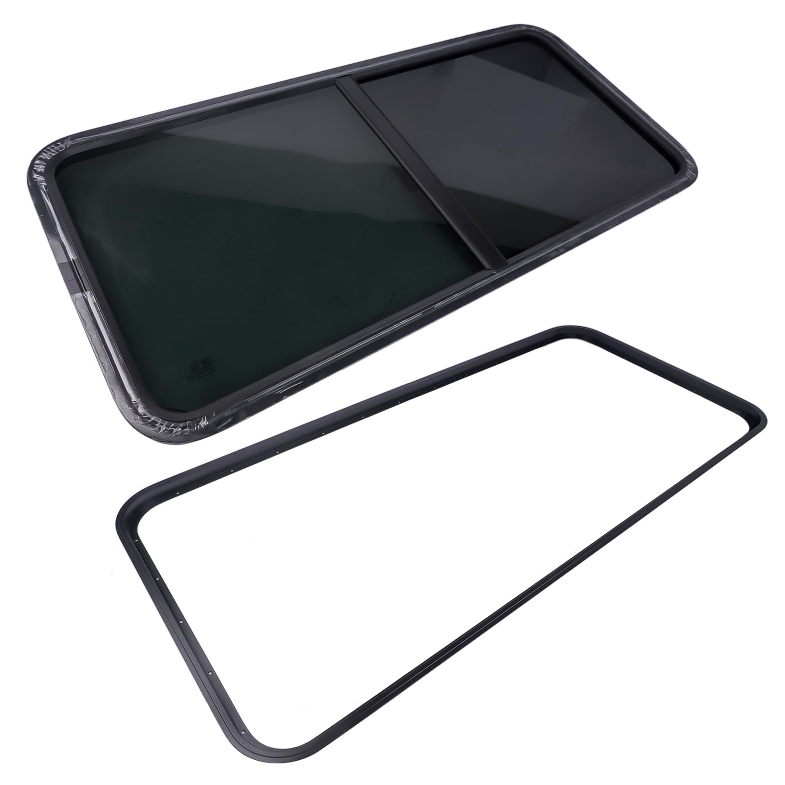 Getanye 48" Width X 22" Height Horizontal Slider RV Window W/Screen ...