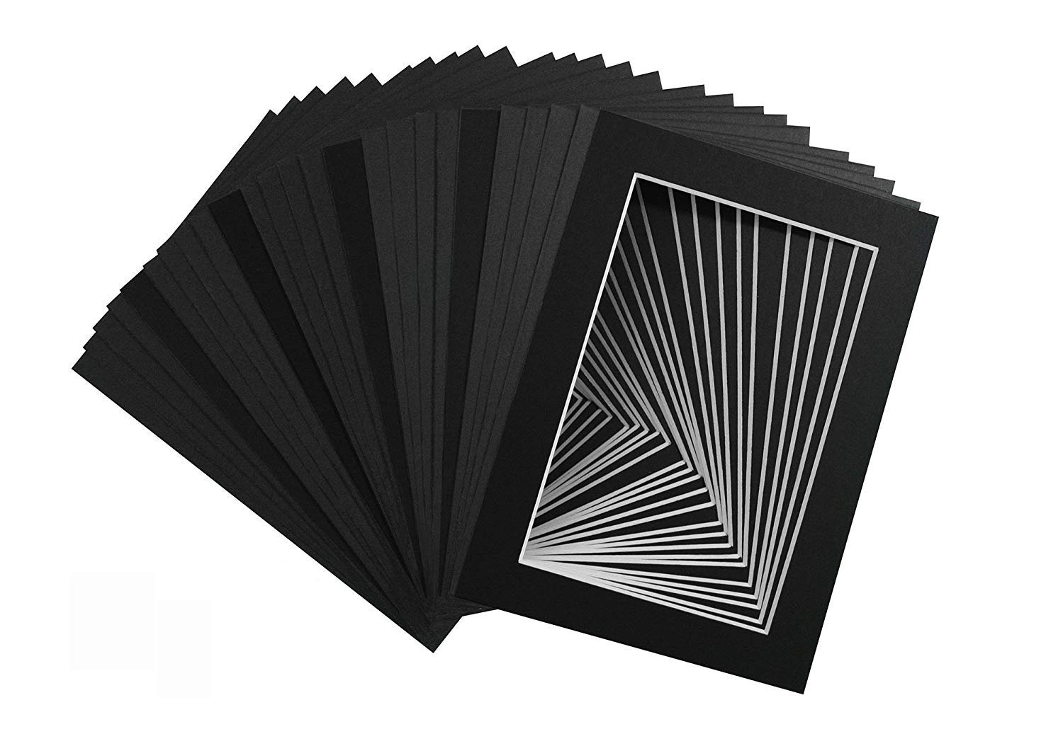 Amazon Mat Board Center Pack Of 25 5x7 Black Picture Mats With amazon-mat-board-center-pack-of-25-5x7-black-picture-mats-with