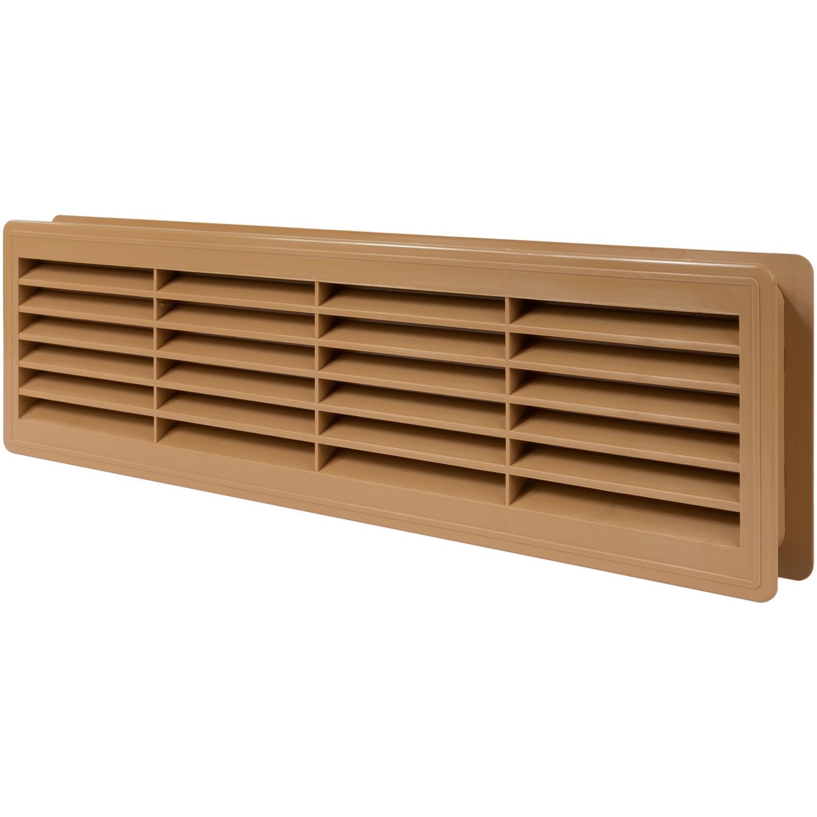 Vent Systems 18'' x 5'' Inch Door Air Register - Two Sided Door Louvers ...
