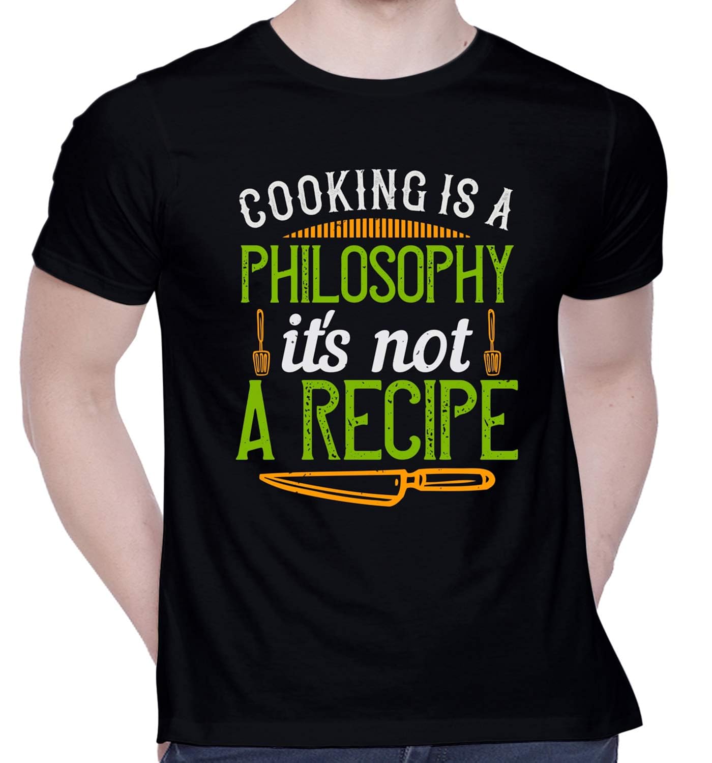 Buy CreativiT Graphic Printed T-Shirt for Unisex Cooking is a ...