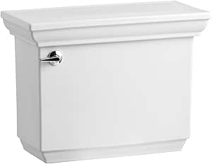 Kohler K-4434-0 Memoirs 1.28 Gallons Per Flush Toilet Tank with Stately ...