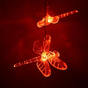 Amazon.com : Ancient Graffiti Hanging Dragonfly Mobile : Outdoor Mobile ...