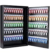 Amazon.com: UMEKEN Key Box Wall Mount 200 Position Metal Valet Key ...