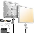Godox P260C Pro LED Video Panel Light 45W Bi-Color 2800K- 6500K with ...