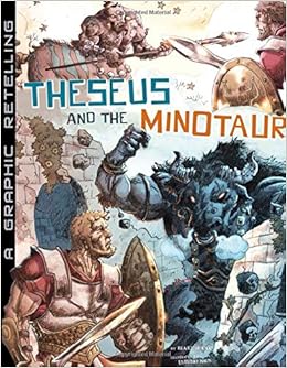 Theseus and the Minotaur Graphic Novel : A Graphic Retelling Ancient Myths: Amazon.es: Hoena ...