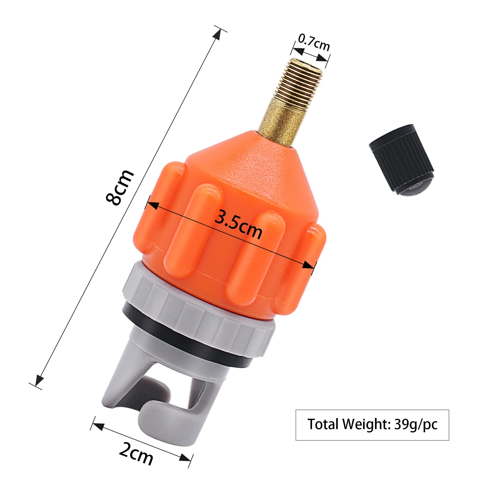Mua 2PACK Inflatable Stand Up Paddleboard (SUP) Pump Adaptor -Universal ...