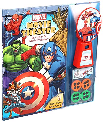 Marvel Movie Theater Storybook & Movie Projector: Marvel: 9780794442163 ...