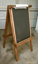 Amazon.com : The Board Dudes Chalk Boards Wood Frame 23 x 35 inches ...