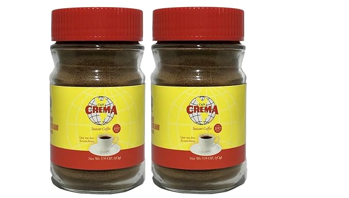 Amazon.com : Cafe Crema Instant Coffee (Puerto Rican Coffee) 1.76 oz ...