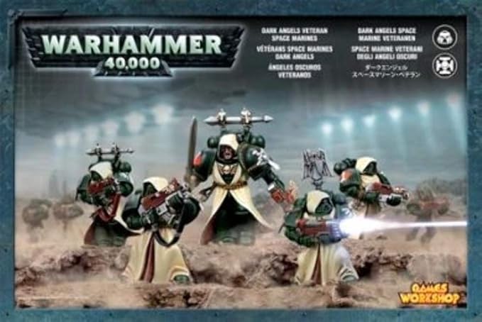 Warhammer 40k Dark Angels Company Veterans Squad: Amazon.fr: Jeux et Jouets