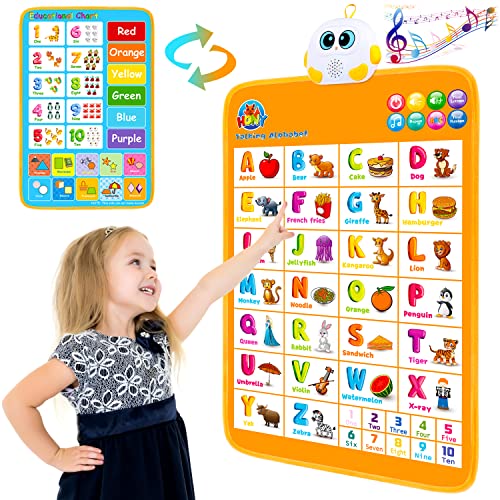 Electronic Alphabet Wall Chart, Talking ABC Interactive Alphabet Poster ...